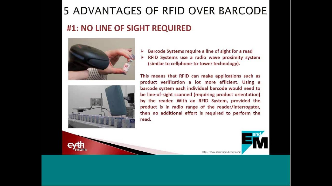 Top 5 Advantages RFID Has Over Barcode Systems