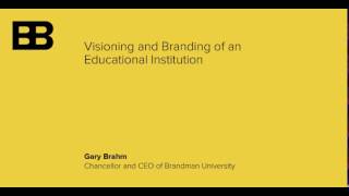 Visioning and Branding of an Educational Institution