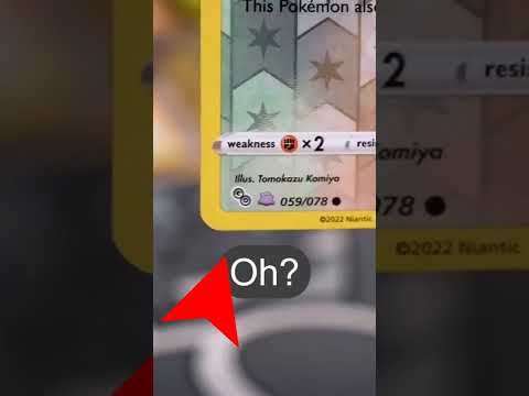 These HIDDEN Ditto Pokemon Go cards are really cool! #shorts