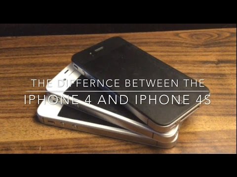The differences between the iPhone 4 and iPhone 4s