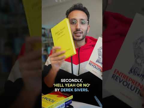 My Top 5 Books On Entrepreneurship ???? #shorts
