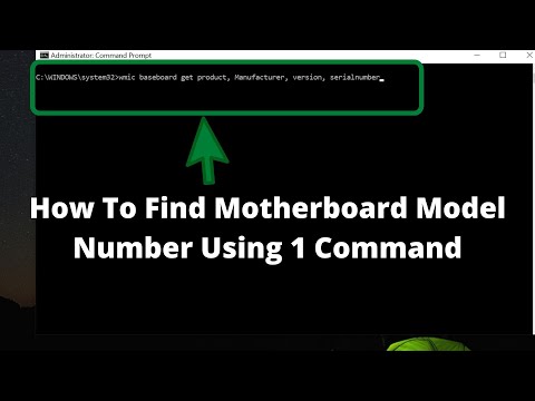 ✅ How To Find Motherboard Model Number in Windows 10/11 [2 Ways  English]