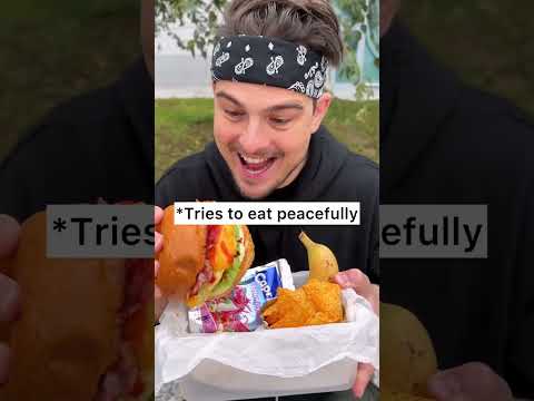 Do you like to eat PEACEFULLY, or you prefer some COMPANY?😁❤️🥪| Eating lunch alone| CHEFKOUDY