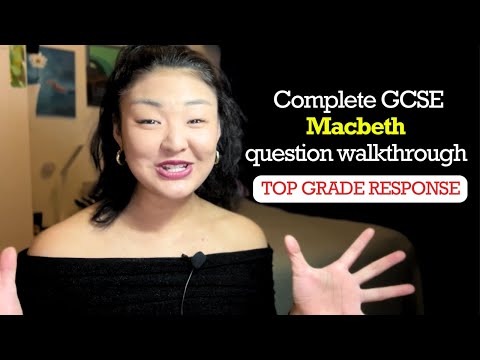 How to write a TOP GRADE Macbeth model answer!