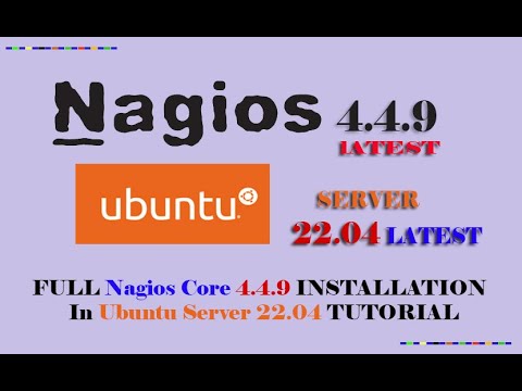 Full Tutorial Nagios Core 4.4.9 Installation in Ubuntu Server 22.04
