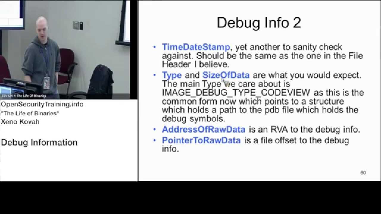 2013 Day2P11 LoB: Debug Information