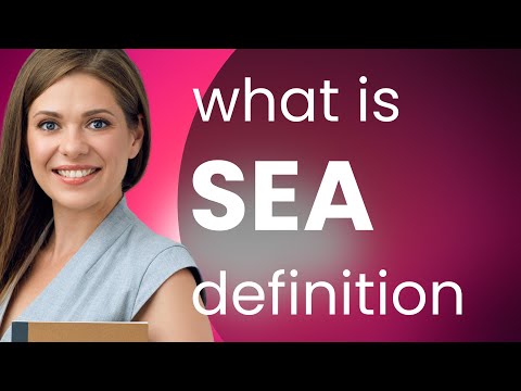 Sea — definition of SEA