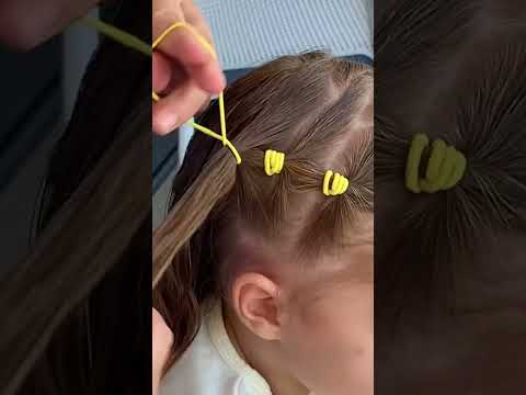 Quick and easy 2 Year Old Baby Girl Hairstyle