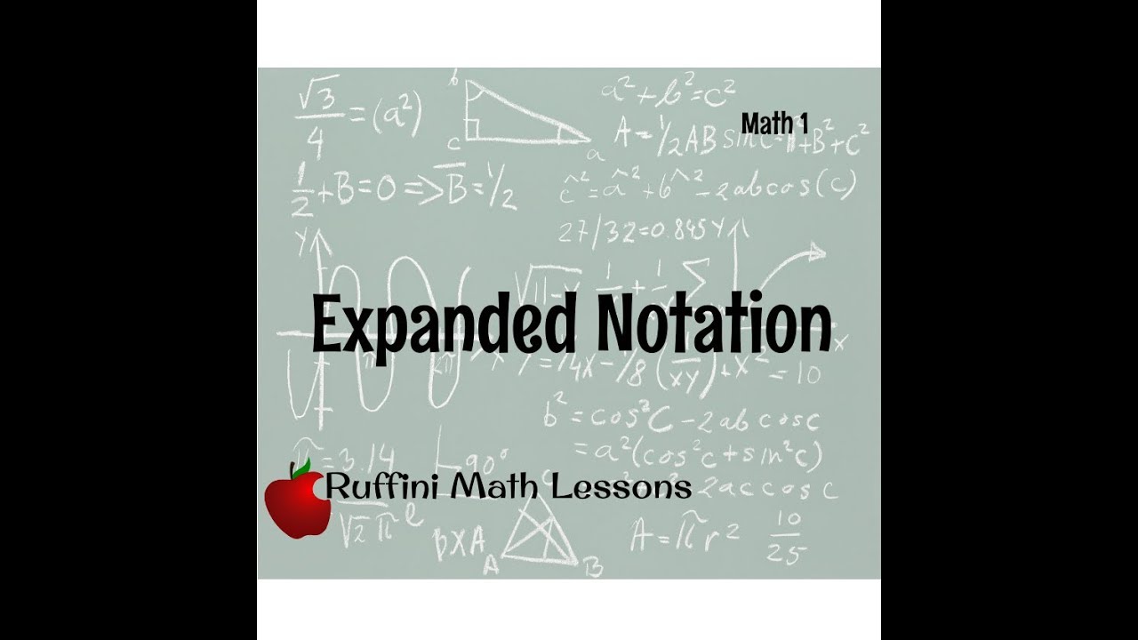 Exponential Notation