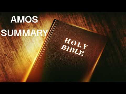 The Book Of AMOS Summary Overview In The Bible | Bible Summary Of AMOS