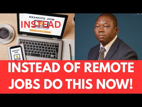 Instead of remote jobs do this now! #remotejobs #eemotework
