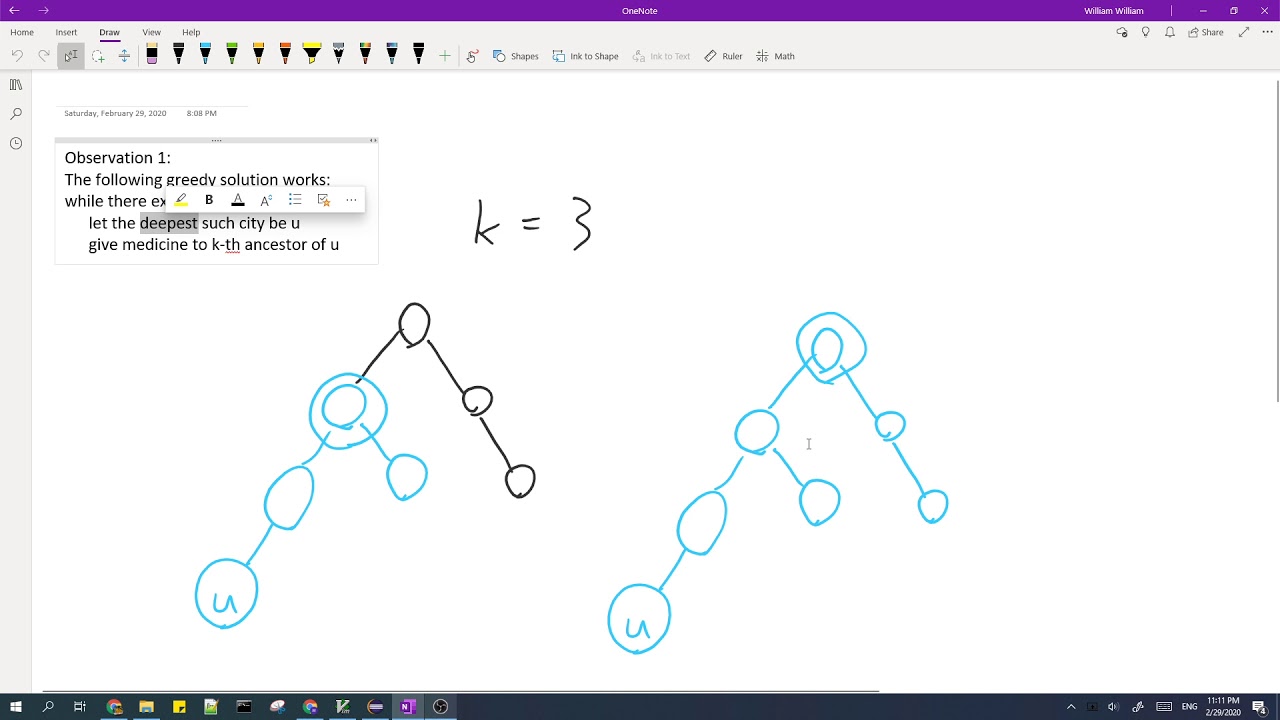 CORTREE Solution - CodeChef February Lunchtime 2020