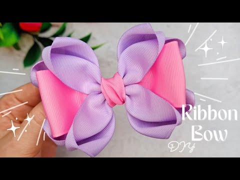 How to Make a Perfect Ribbon Bow | Easy DIY Bow Tutorial