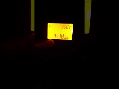 BBC World Service in English to Southern Africa, 18:38 GMT, picked up in Cape Town 21630khz