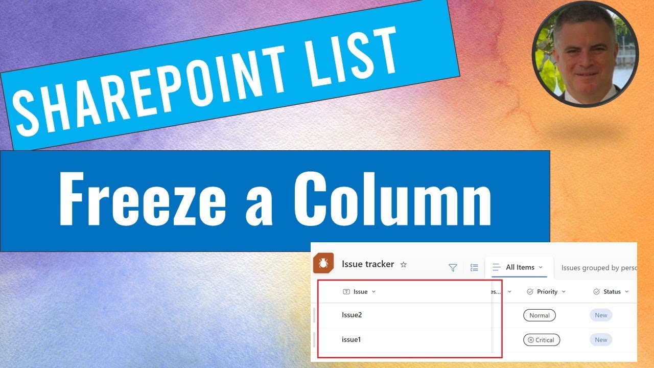 Easy Guide to Freezing Columns in SharePoint Lists