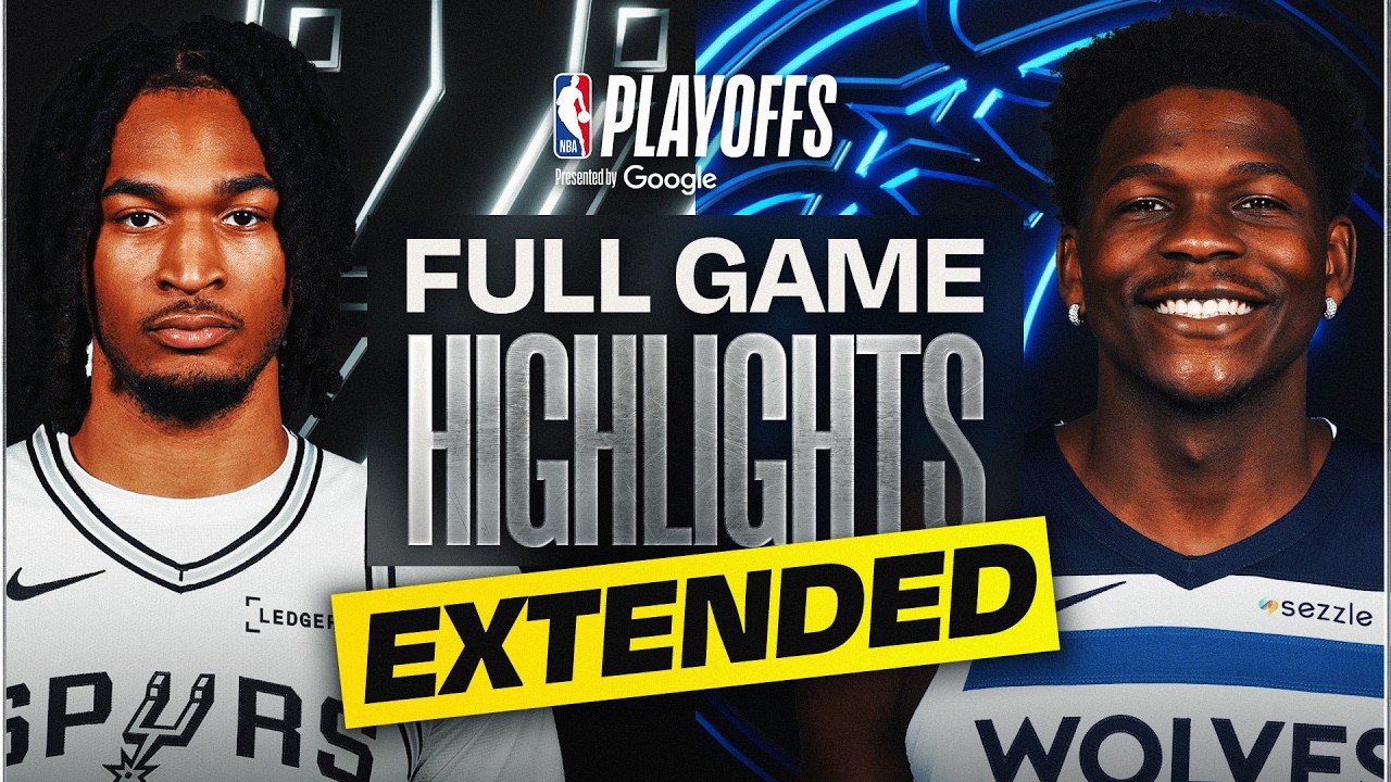 EXTENDED: #2 SPURS at #6 TIMBERWOLVES | FULL GAME 2 HIGHLIGHTS | May 10, 2026