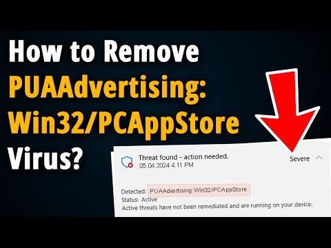 How to Remove PUAAdvertising Win32 PCAppStore Virus?