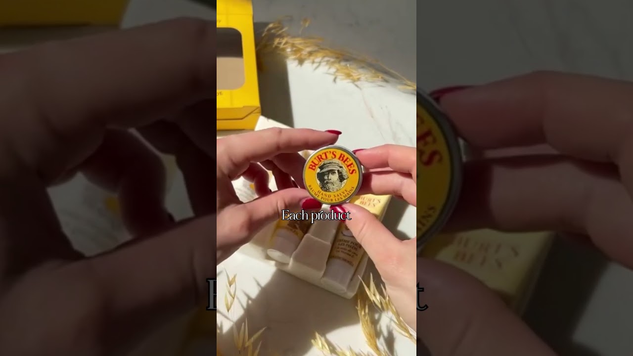 🌿 Natural Skincare, Anywhere ✨ | Burt’s Bees Essential Gift Set #shorts #amazon