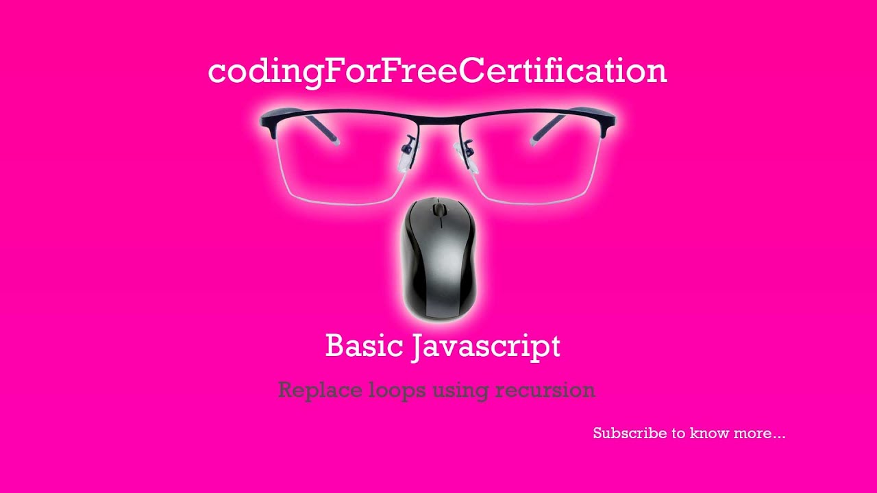 Basic Javascript | Replace Loops using Recursion | freeCodeCamp | 103 of 113
