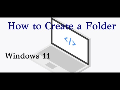 How to Create a Folder in Windows 11