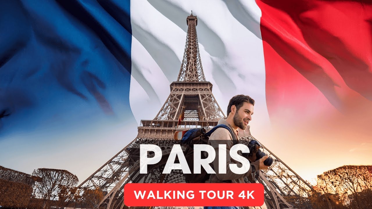 Walking in Paris 🇫🇷 | Eiffel Tower, Seine River & More | 4K UHD