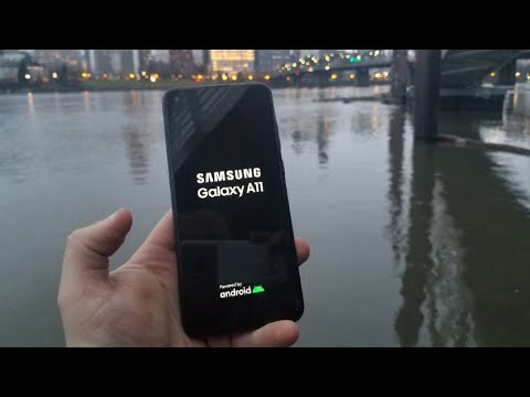 Samsung Galaxy A11 water test ... water resistant? waterproof?