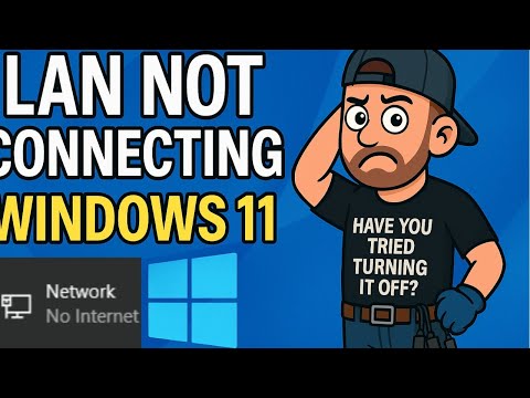 LAN Not Working in Windows 11? Don't Panic ! Here's the Real Fix!