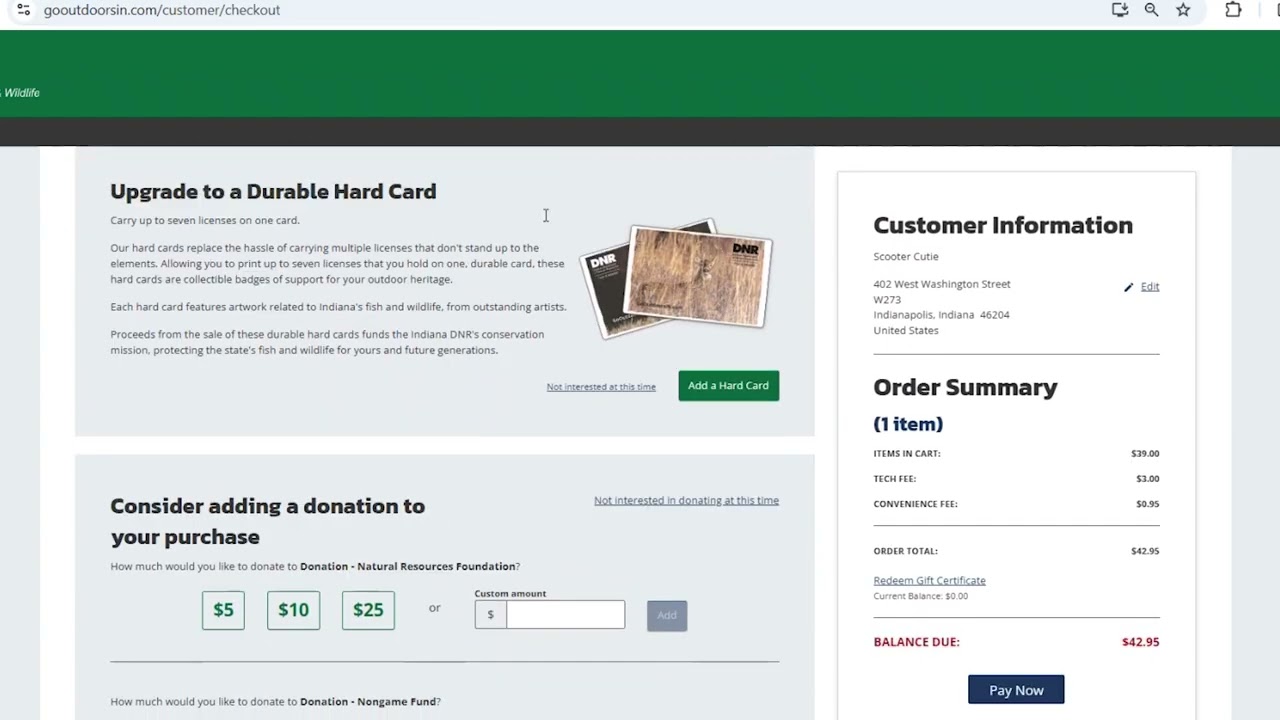 DNR Activity Hub: How to Buy Your License