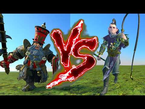 Who Will Win: 1100-Gold Overseer or 1400-Gold High Beastmaster? | Total War: Warhammer 3