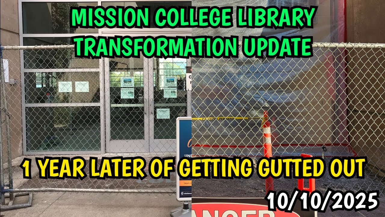 Mission College Library Transformation Update (10/10/25)