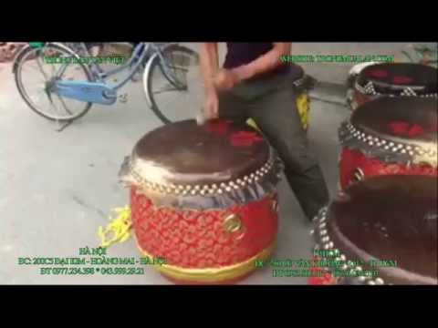 THỬ TIẾNG TRỐNG MÚA LÂN TRUNG QUỐC - TRỐNG LÂN LẠC DƯƠNG TÂN VIỆT
