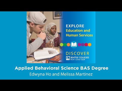 Education and Human Services: Social & Human Services Pathways & Applied Behavioral Science BAS
