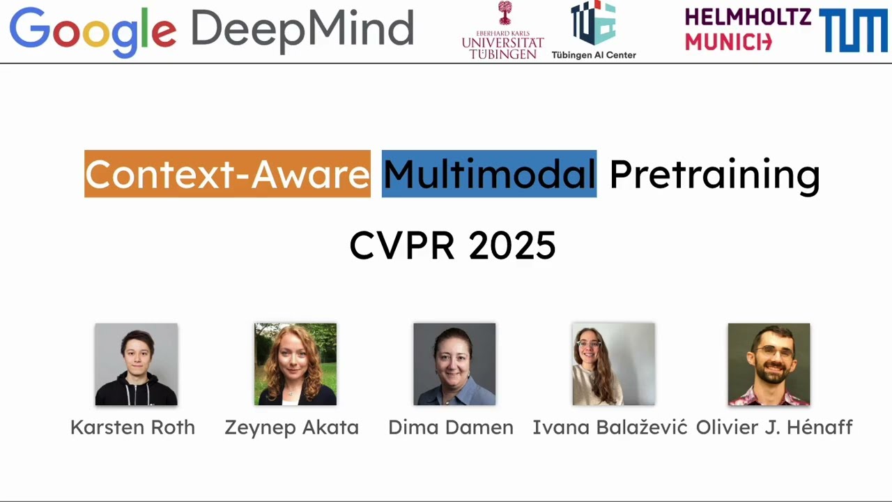 [CVPR 2025] Context-Aware Multimodal Pretraining