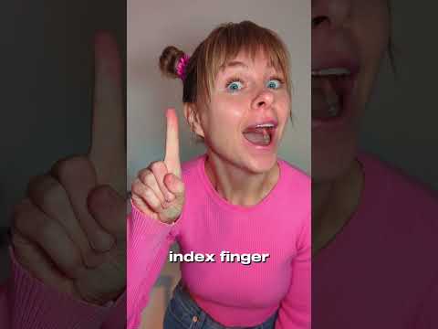 Let's Learn Fingers Names 👍☝️