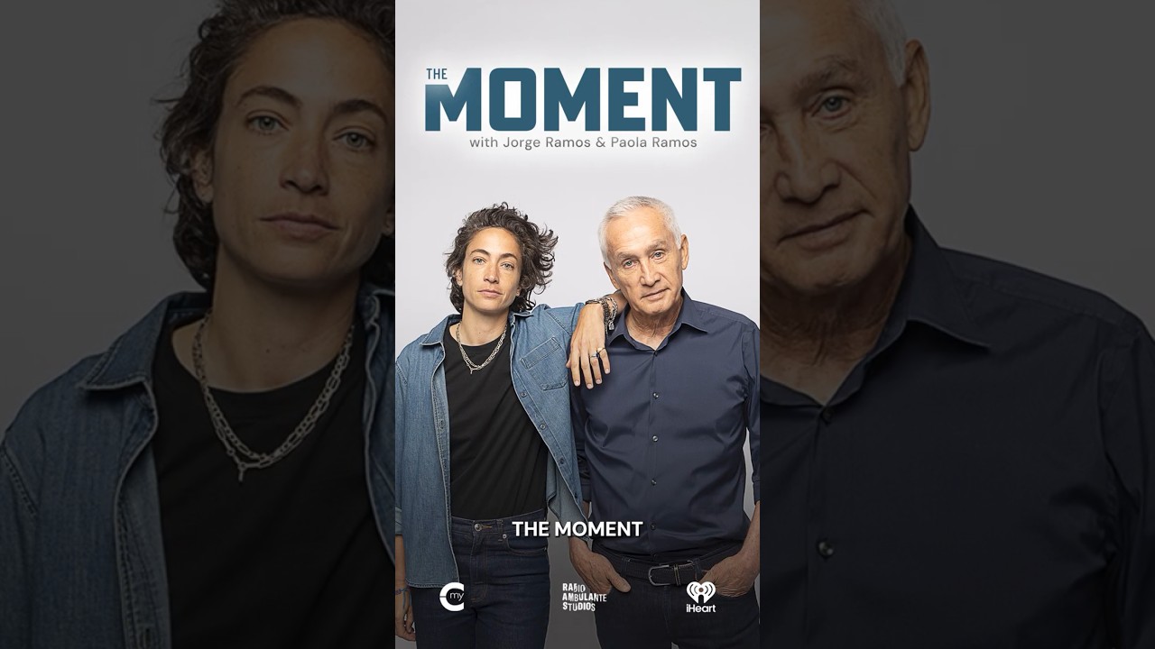 #TheMoment with Jorge & Paola Ramos brings the convos you’ve been waiting for 🎙️