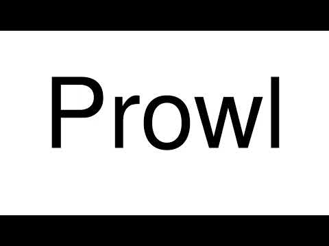 How to Pronounce correctly Prowl (Movie)