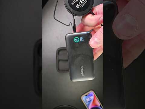 Anker PowerCore 30W 533 - charging iPhone 14