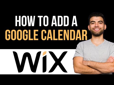 ✅ How to add a Google Calendar to Wix (Full Guide)