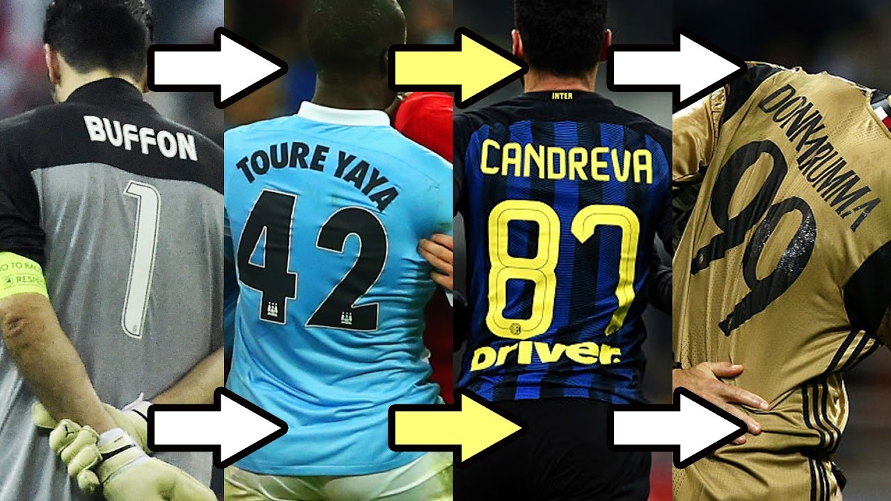 Can We Count From 1-99 Using Current European Squad Numbers?