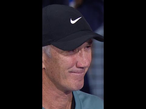A fairytale goodbye to the Australian Open for Darren Cahill. 🙌 #9WWOS #AO2025 #Tennis