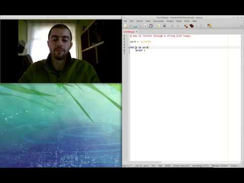 How to Iterate through Strings in Python
