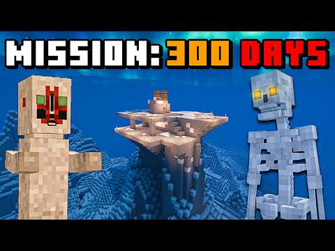 Surviving Every Minecraft HORROR MOD For 300 Days