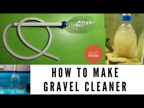 How to make gravel cleaner