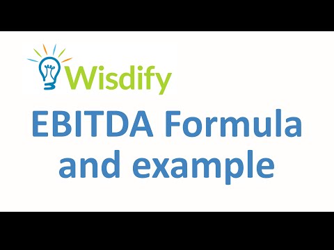 EBITDA Formula - What is EBITDA and how to calculate