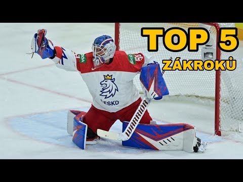 TOP 5 - Nejdůležitější zákroky brankářů české hokejové reprezentace