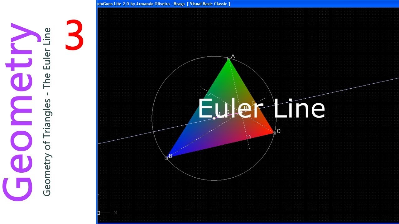 Geometry of Triangles - The Euler Line