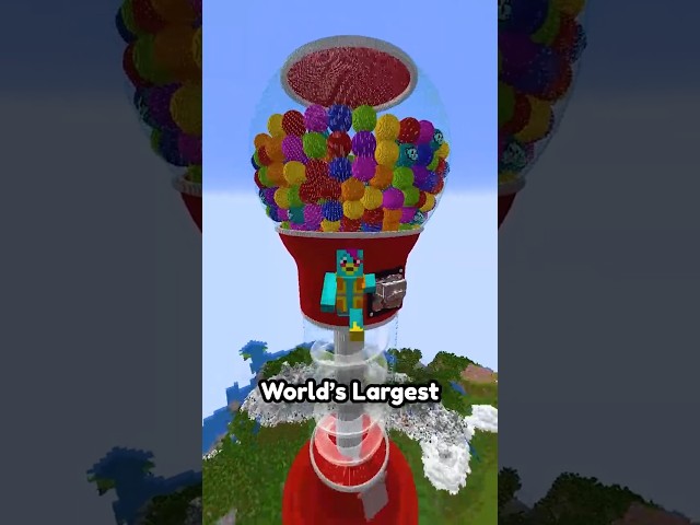 World's Largest Gumball Machine [1.21] Minecraft Map