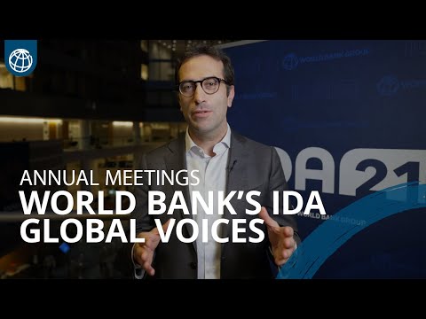 IDA Global Voices at the 2024 World Bank Annual Meetings | International Development Association