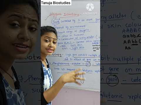 Polygenic inheritance and Pleiotropy