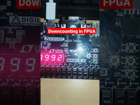 Downcounting in #xilinx FPGA